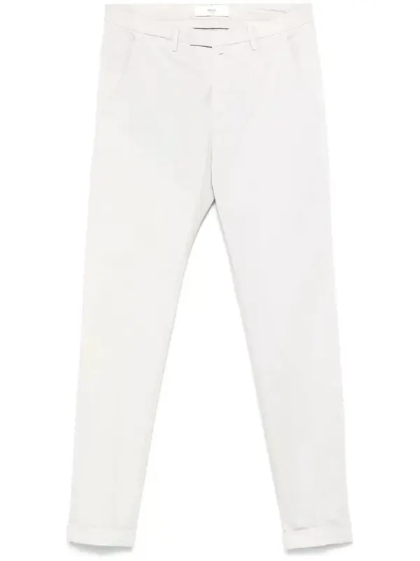 BRIGLIA 1949 Cotton Trousers - Grey