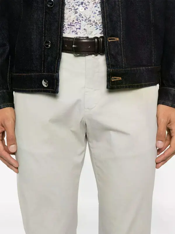 BRIGLIA 1949 Cotton Trousers - Grey