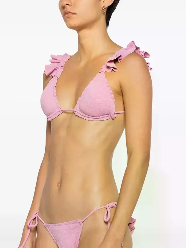 CLUBE BOSSA Laven Ruffled Bikini Top