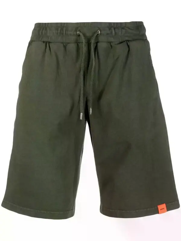 Aspesi Logo-patch Drawstring-waistband Shorts
