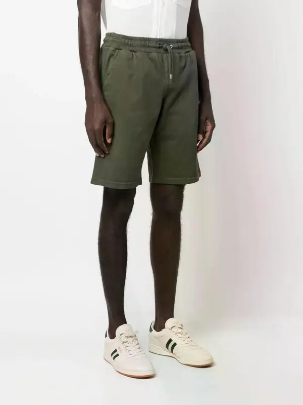 Aspesi Logo-patch Drawstring-waistband Shorts