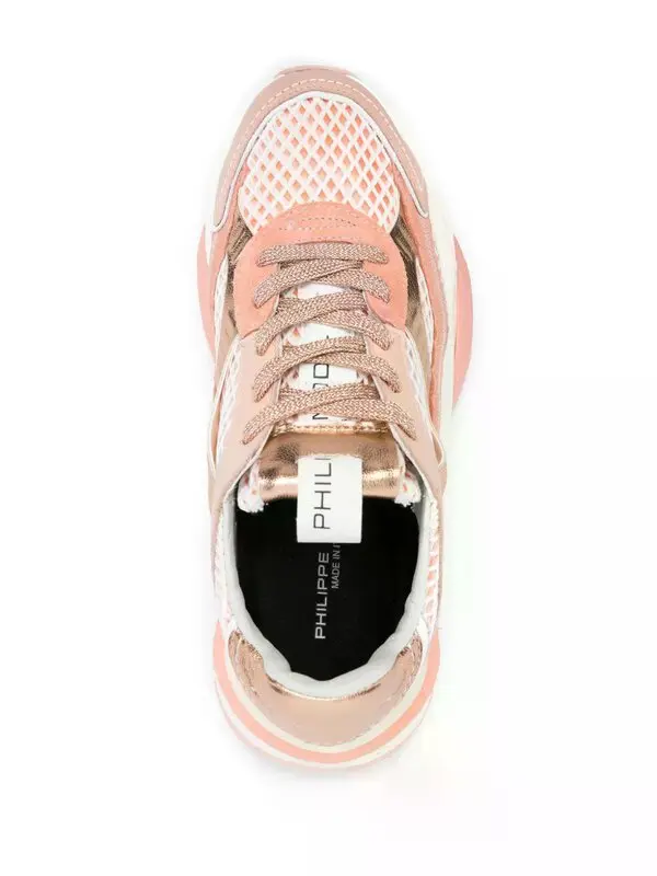 Philippe Model Panelled-design Sneakers - Pink