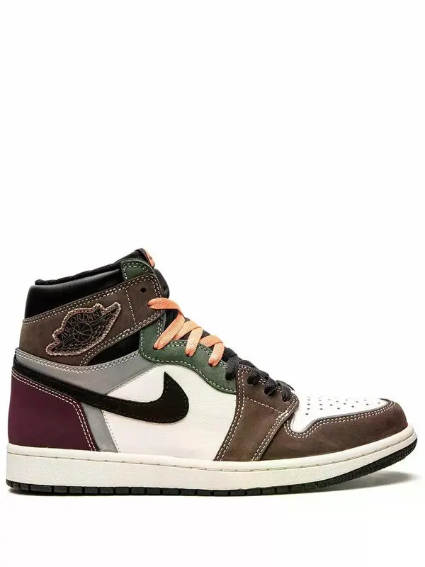 JORDAN Air 1 High Og Hand Crafted Sneakers - Brown