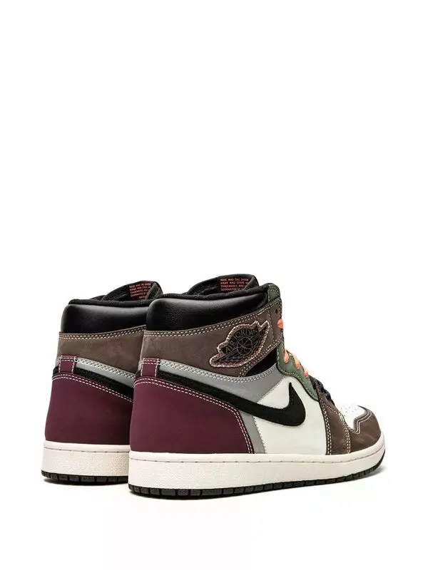 JORDAN Air 1 High Og Hand Crafted Sneakers - Brown