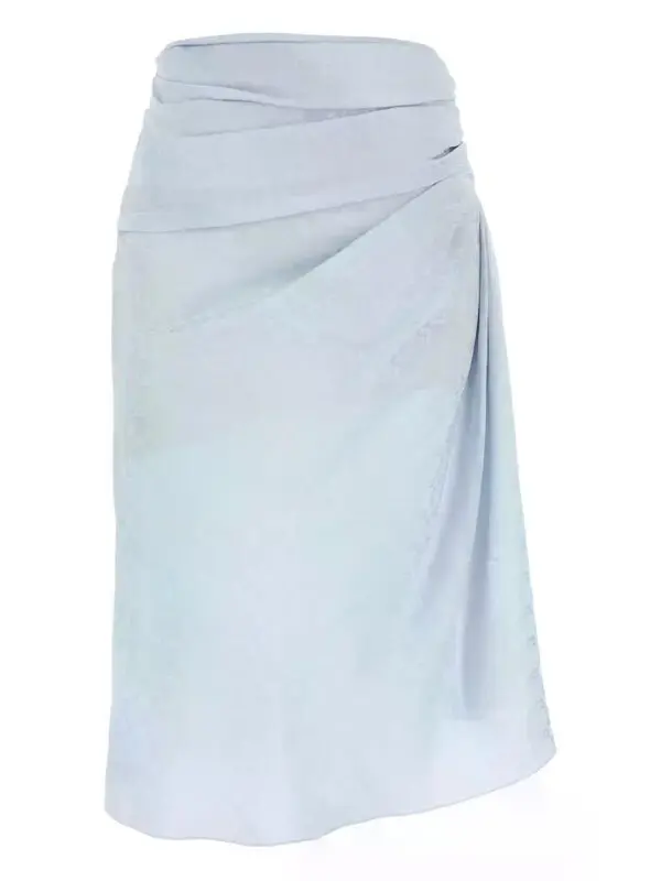 Givenchy Silk Midi Skirt