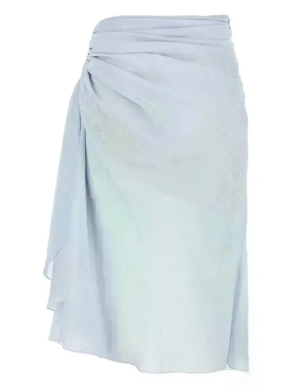 Givenchy Silk Midi Skirt