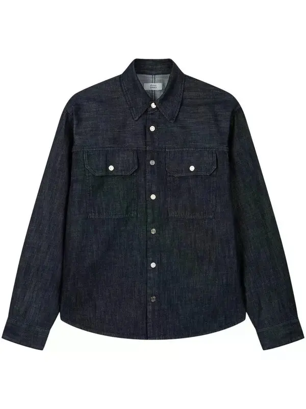 STUDIO TOMBOY Two-pocket Denim Shirt