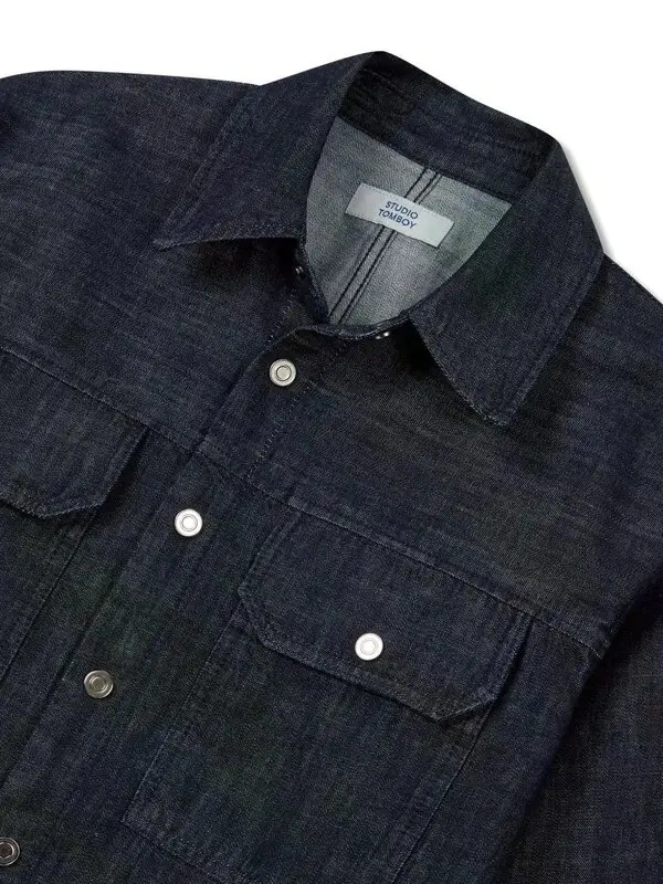 STUDIO TOMBOY Two-pocket Denim Shirt