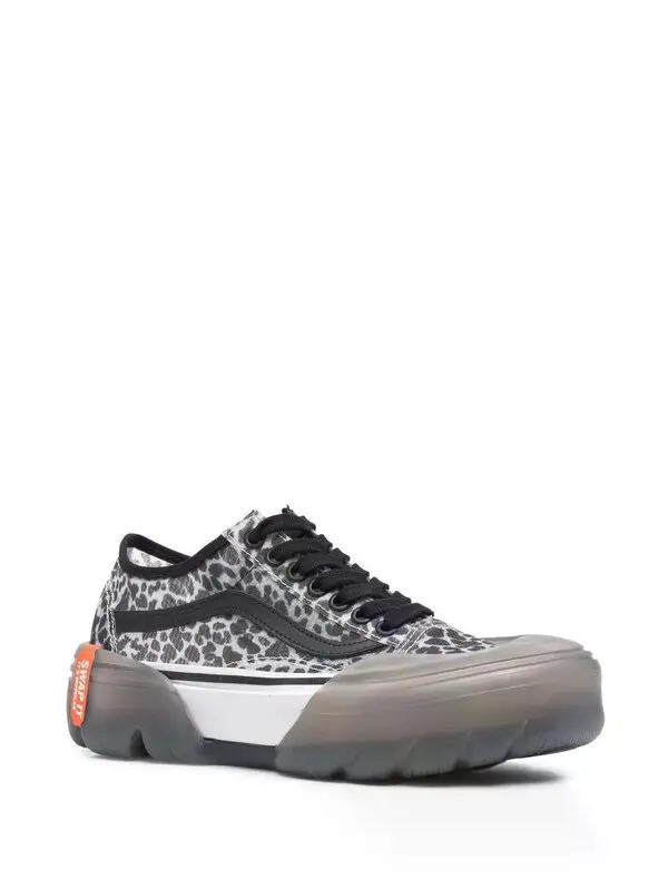 VANS Old Skool Leopard-print Sneakers - Grey