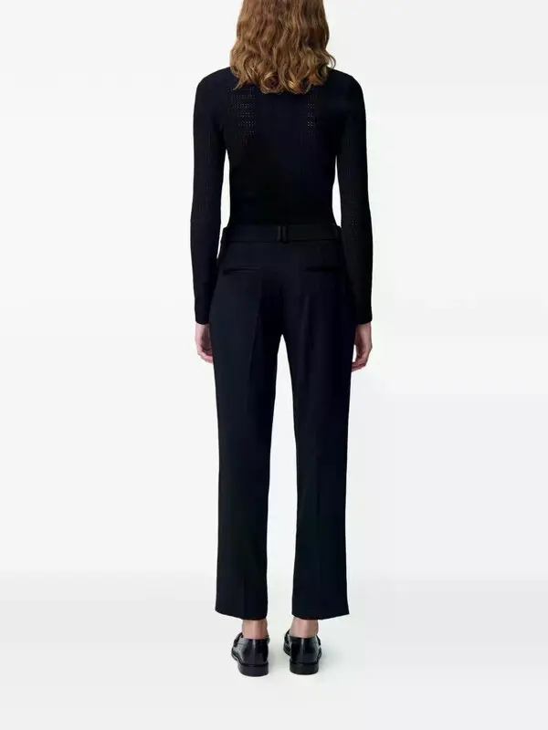 Claudie Pierlot Cropped Tailored Trousers