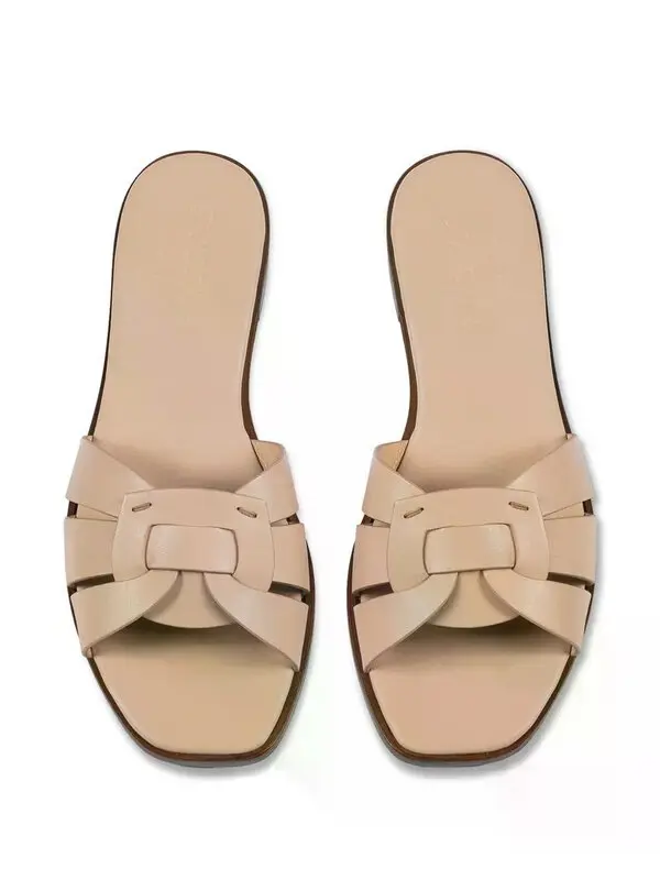 DOUCAL'S Leather Sandals - Neutrals