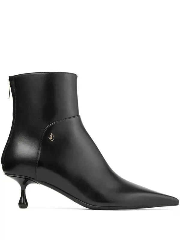 JIMMY CHOO Cycas 50mm Leather Ankle Boots