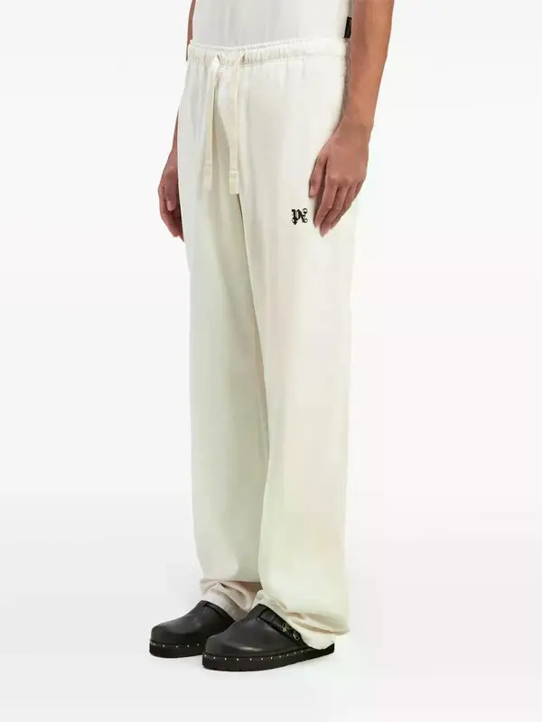 Palm Angels Logo-detail Drawstring Trousers