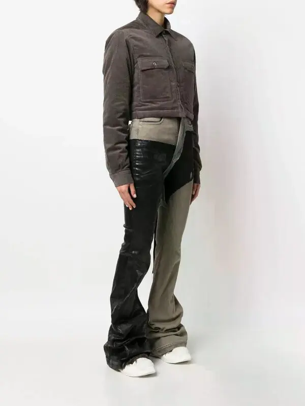 Rick Owens Corduroy Cropped Jacket