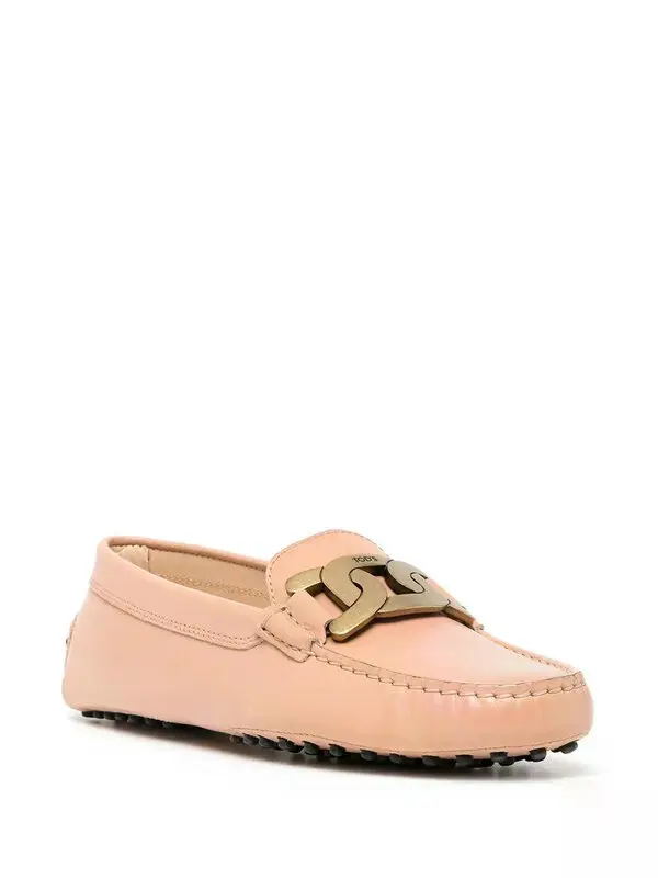TOD'S Kate Gommino Driving Shoes - Neutrals