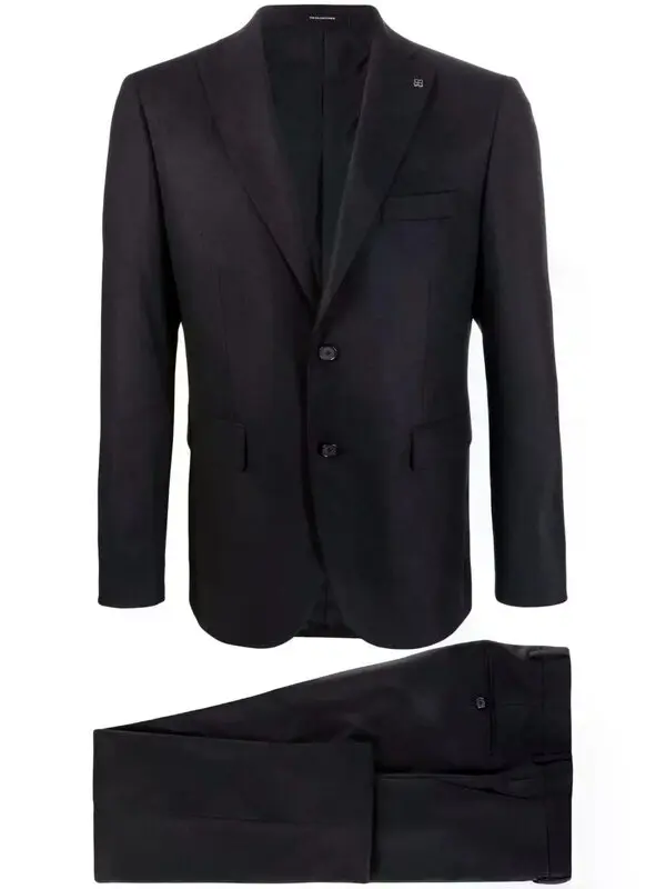 Tagliatore Single-breasted Two-piece Suit - Blue