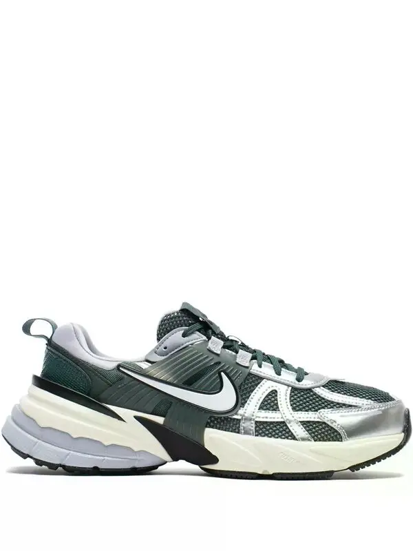 Nike V2k Run Vintage "white/obsidian" Sneakers - Green