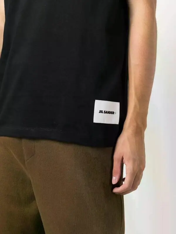 JIL SANDER Short-sleeve 3-pack T-shirts - Black