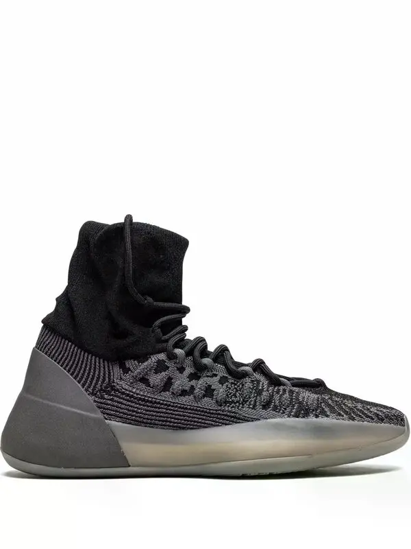 ADIDAS X YEEZY Basketball Knit Slate Blue Sneakers - Black