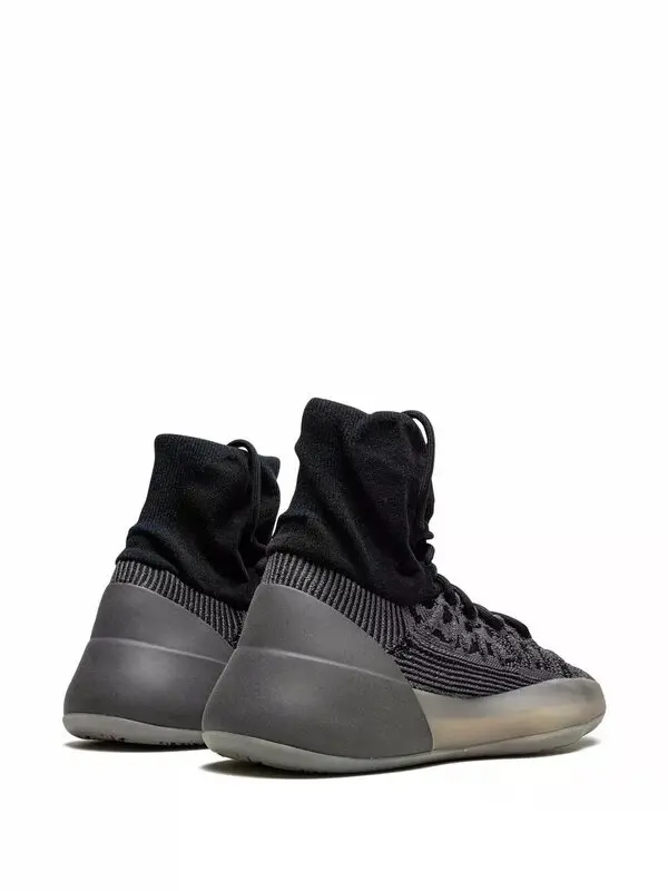 ADIDAS X YEEZY Basketball Knit Slate Blue Sneakers - Black