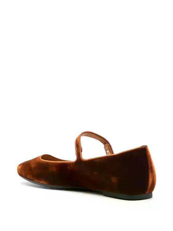 TOD'S Velour Ballerina Shoes