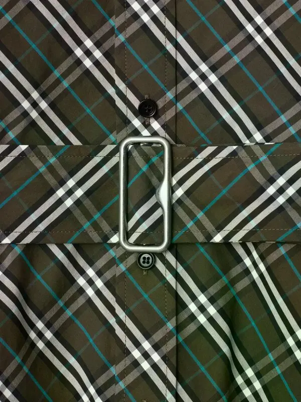 Burberry Check Shirt Dress