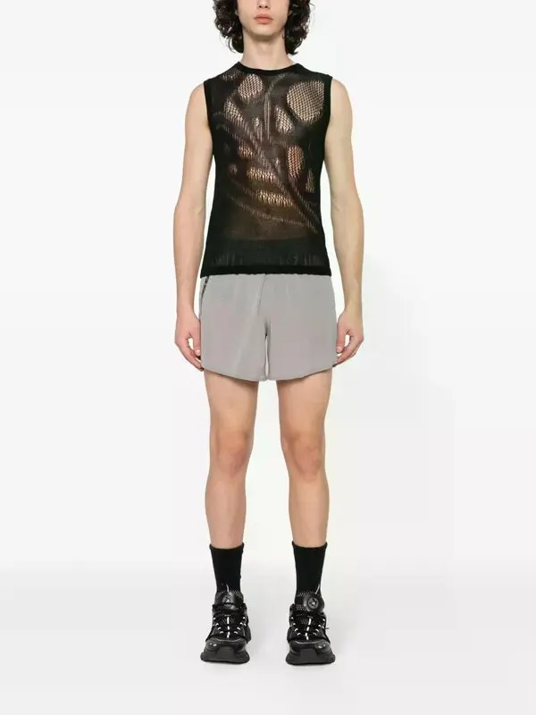 Y3 Checked Running Shorts