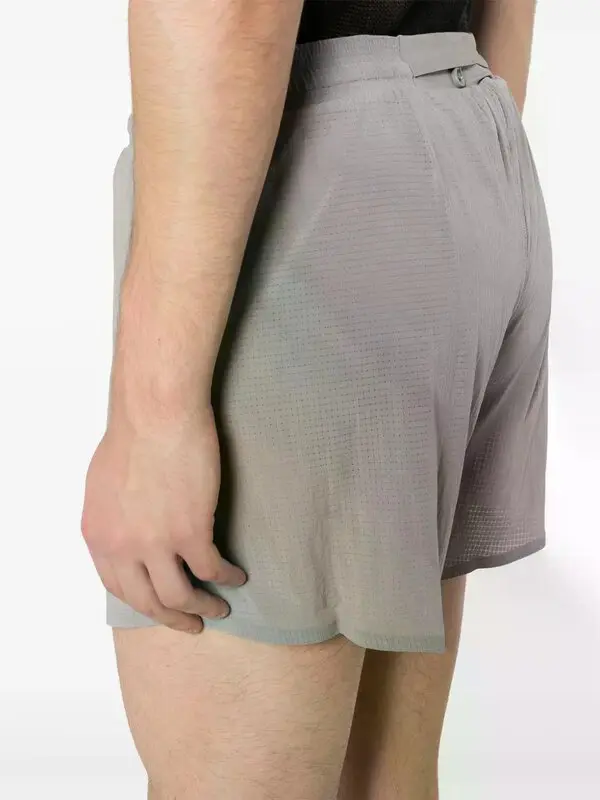 Y3 Checked Running Shorts