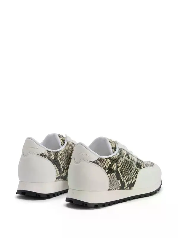 GIUSEPPE ZANOTTI Jimi Running Lace-up Sneakers - Neutrals