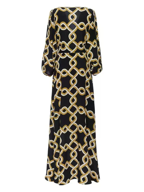 La DoubleJ Long Camerino Dress - Black