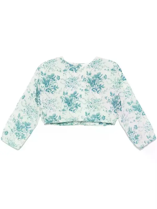 Antik Batik Cinz Cropped Top