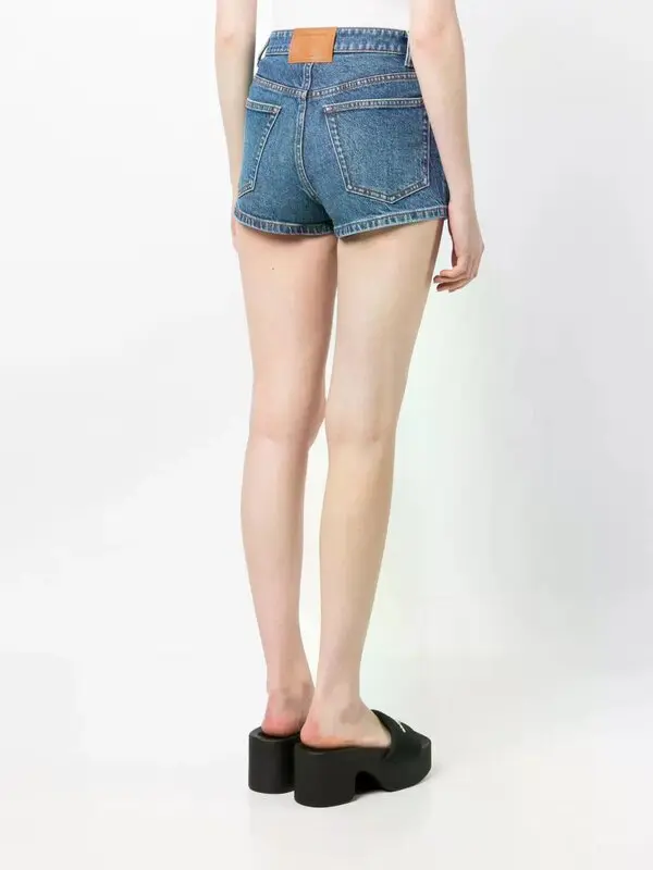 Alexander Wang Mid-rise Denim Skort