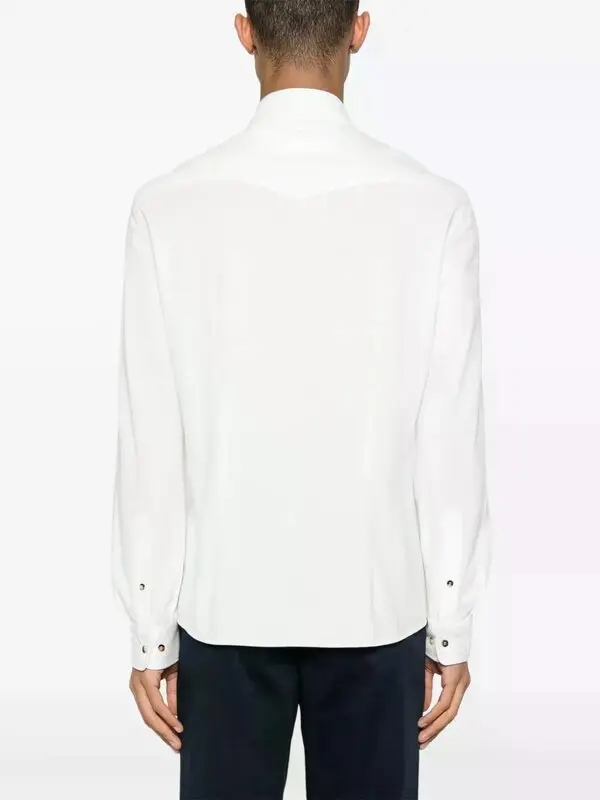 Brunello Cucinelli Piqué Cotton Shirt
