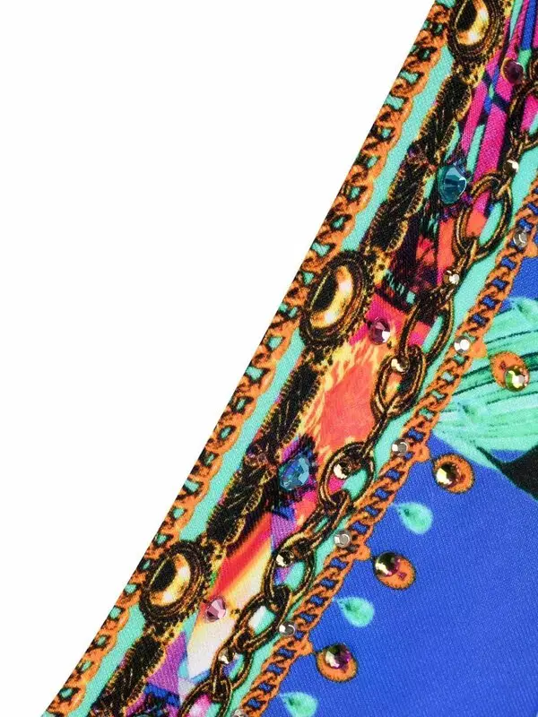 Camilla Whats Your Vice-print Bikini Bottoms