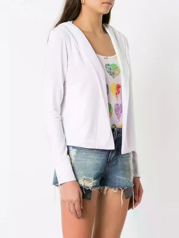 AMIR SLAMA Hooded Open-front Cardigan