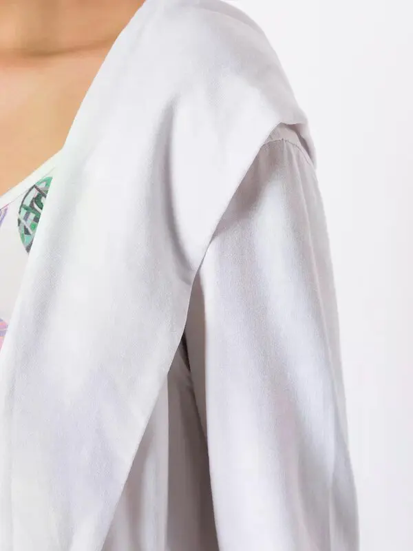AMIR SLAMA Hooded Open-front Cardigan