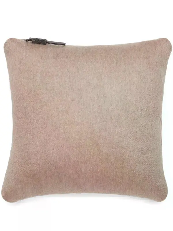 Brunello Cucinelli Cashmere Pillow - Brown