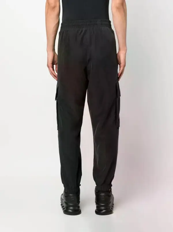 Balmain Embossed-logo Modal-blend Cargo Pants