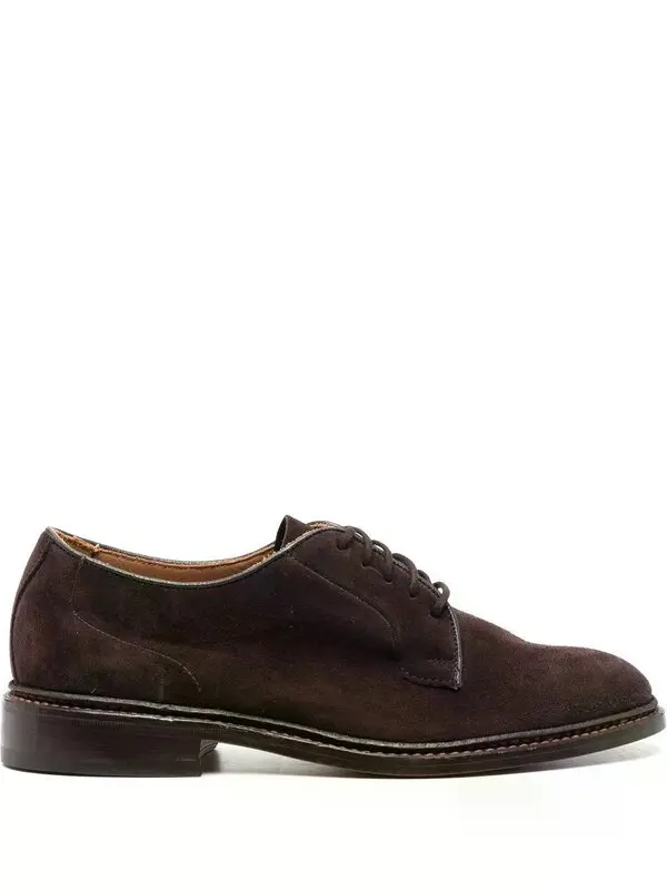 TRICKER'S Almond-toe Lace-up Oxford Shoes