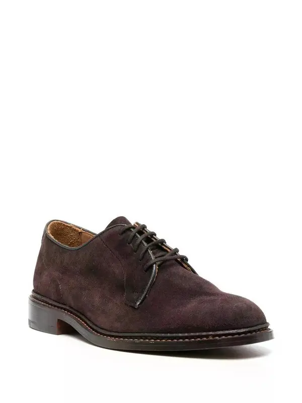TRICKER'S Almond-toe Lace-up Oxford Shoes
