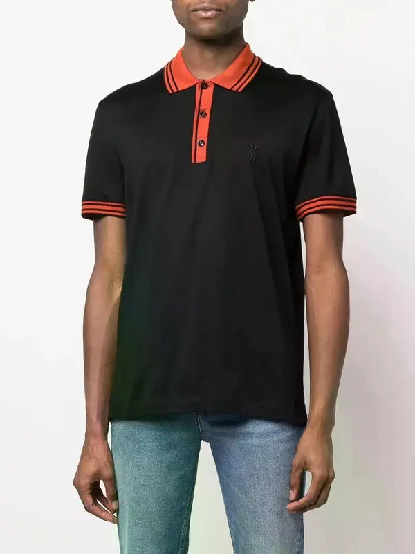 BILLIONAIRE Logo-embroidered Cotton Polo Shirt