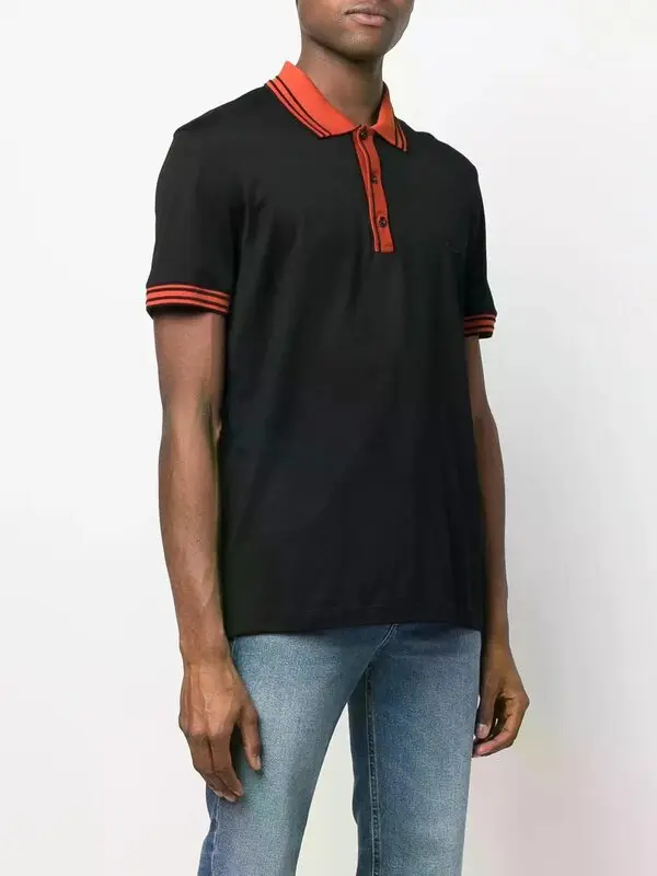BILLIONAIRE Logo-embroidered Cotton Polo Shirt