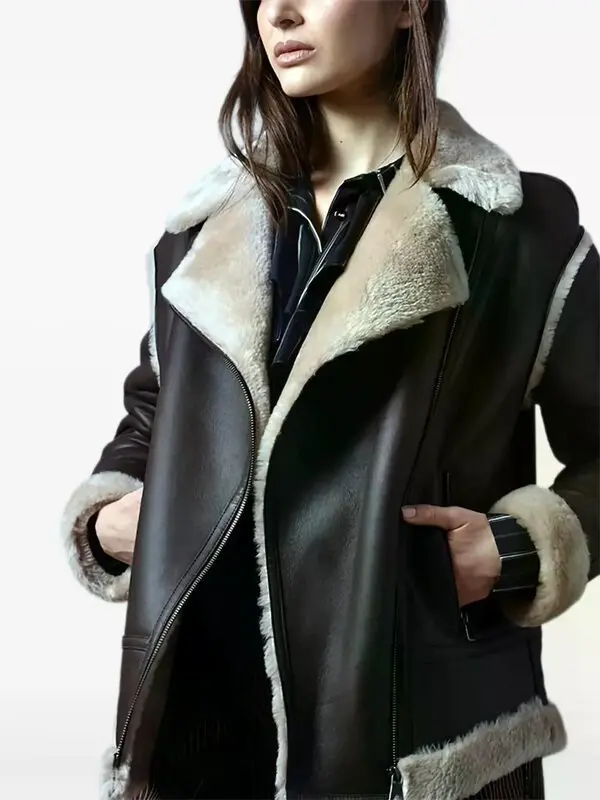 POCHE PARIS Faux-fur Jacket