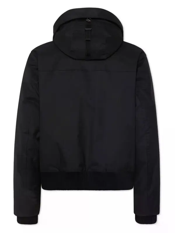 Dsquared2 Concealed Logo-print Padded Jacket - Black