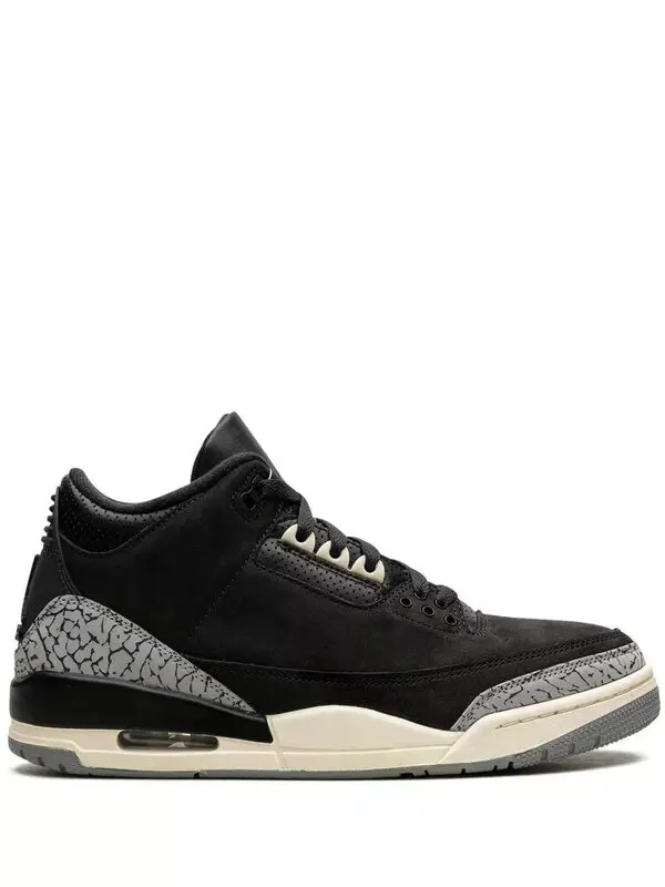 JORDAN Air 3 Off Noir Sneakers - Black