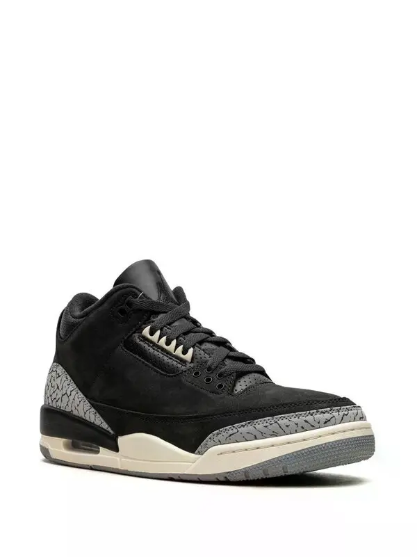 JORDAN Air 3 Off Noir Sneakers - Black