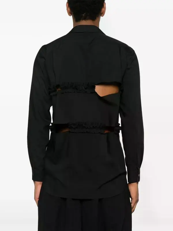 Comme Des Garçons Ruffle-trim Shirt