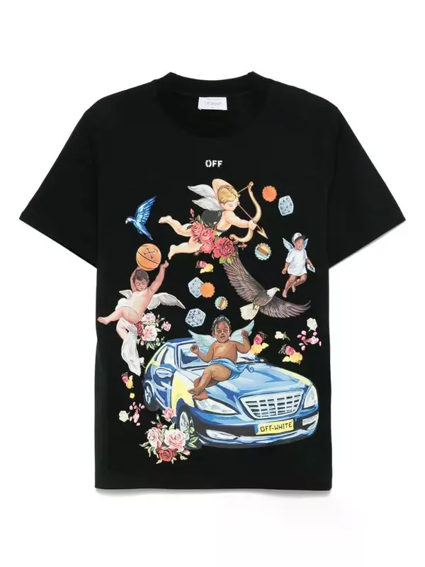 Off-White Fresco Car T-shirt