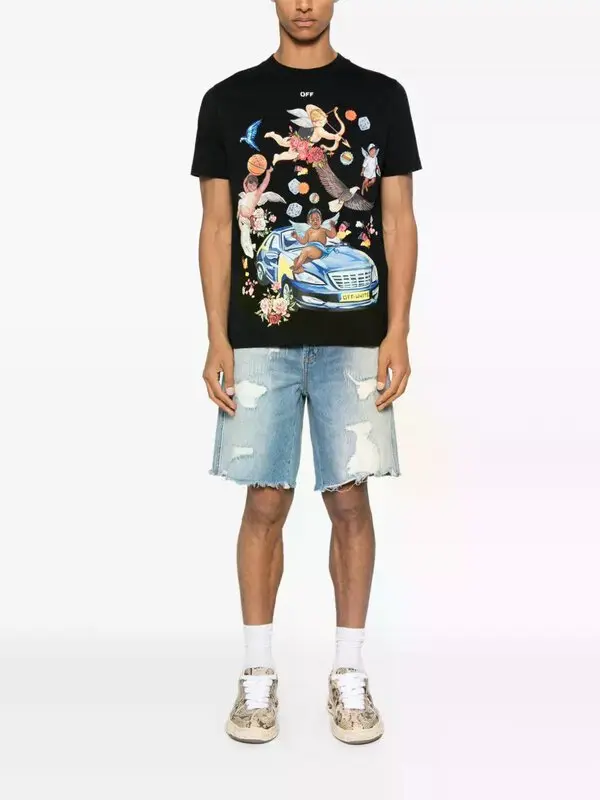 Off-White Fresco Car T-shirt