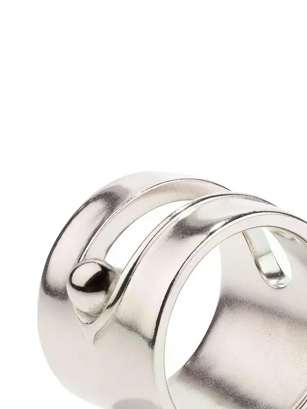 GOOSSENS Large Boucle Ring - Silver